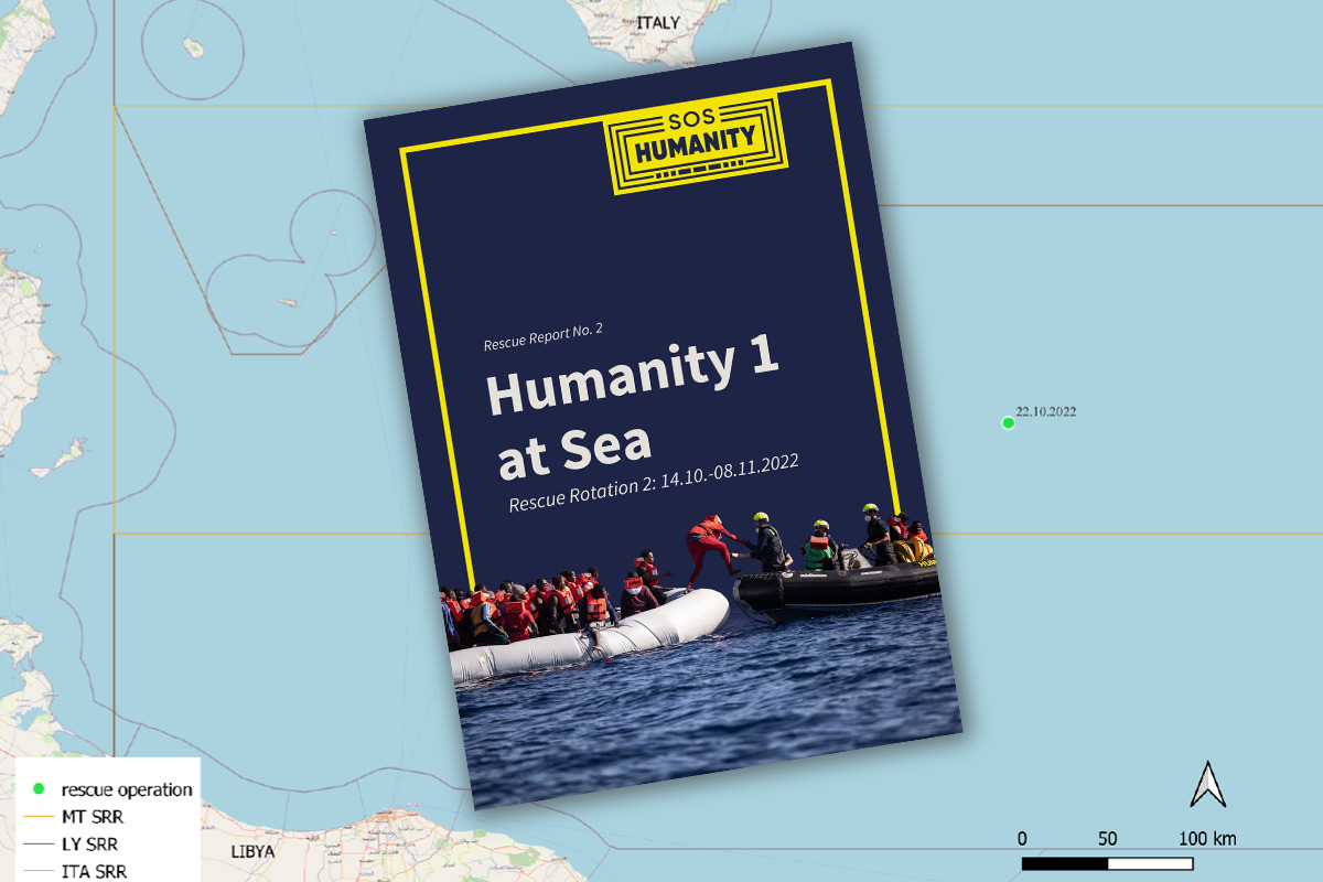 Rescue Report No. 2: Humanity 1 at Sea - SOS Humanity