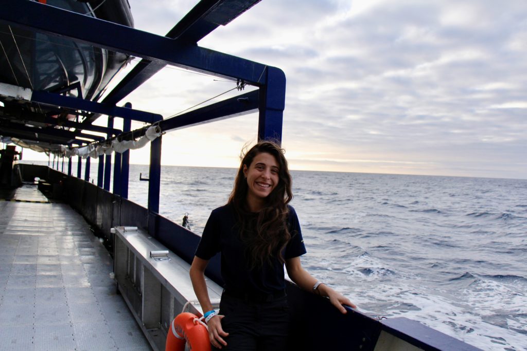 Bianca, psychologist and part of the medical team on board Humanity 1 ...