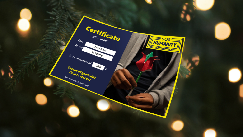 Gift Certificates - SOS HUMANITY
